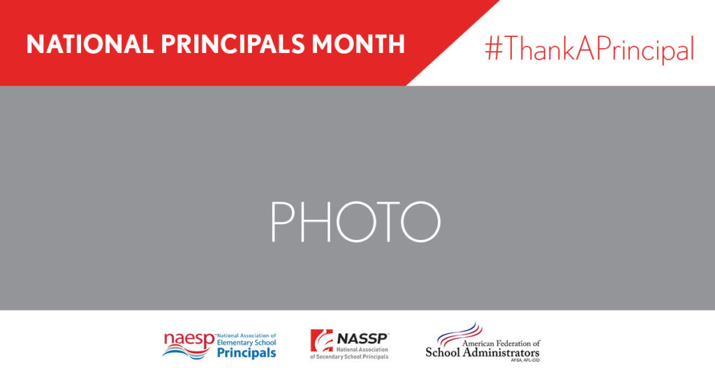Social Media Toolkit - National Principals Month